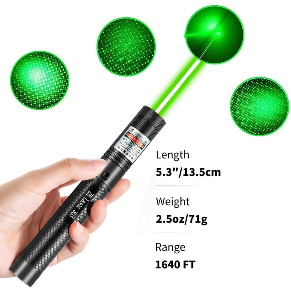 Lanterna laser multifunctionala reincarcabila, LLWL, USB, Metal, Negru ...