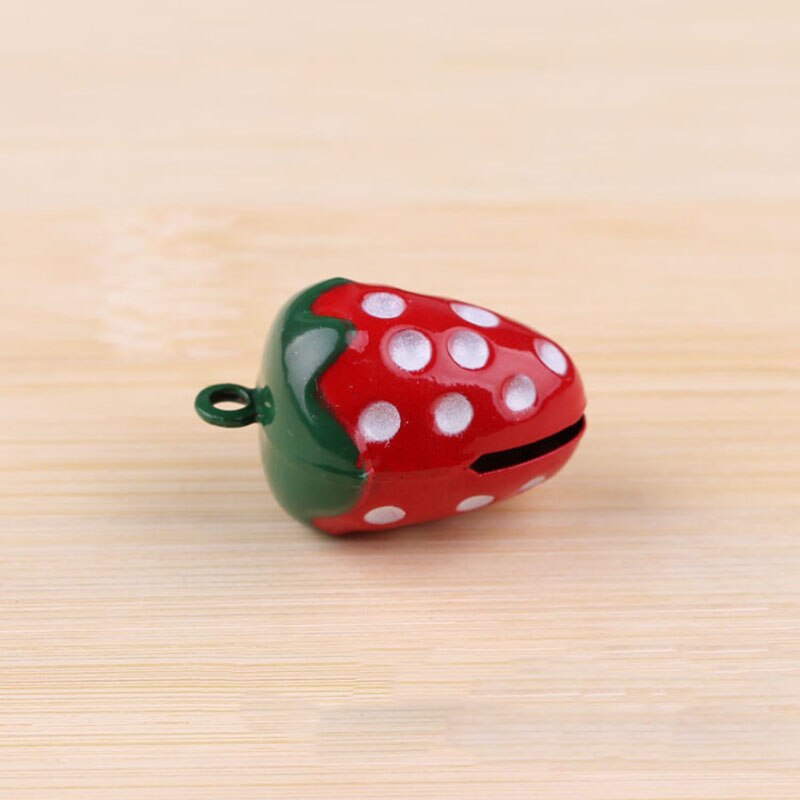 Set 5 clopotei pentru zgarda, Sunmostar, Cupru, In forma de capsuna ...