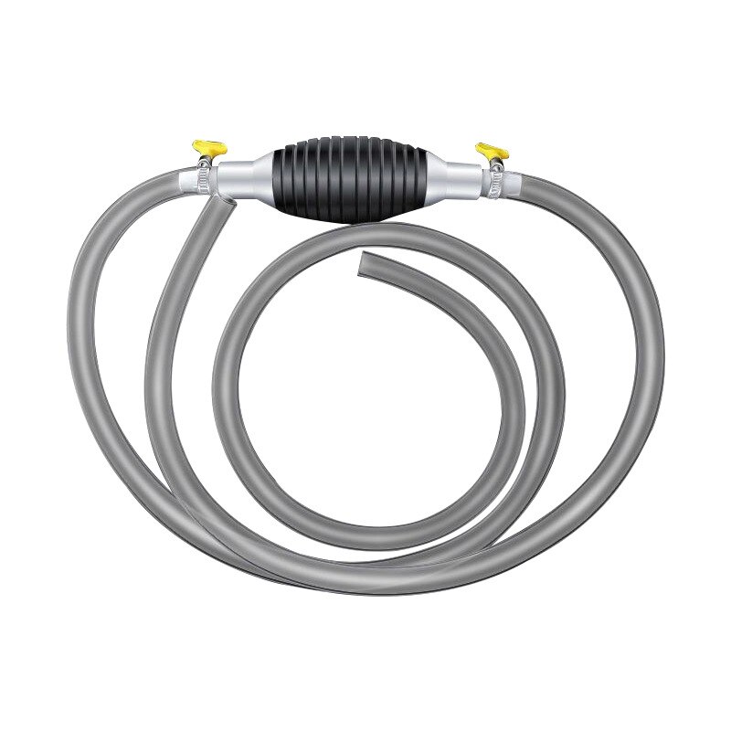 Pompa manuala transfer lichide, LLWL, PVC, Gri/ Negru - eMAG.ro
