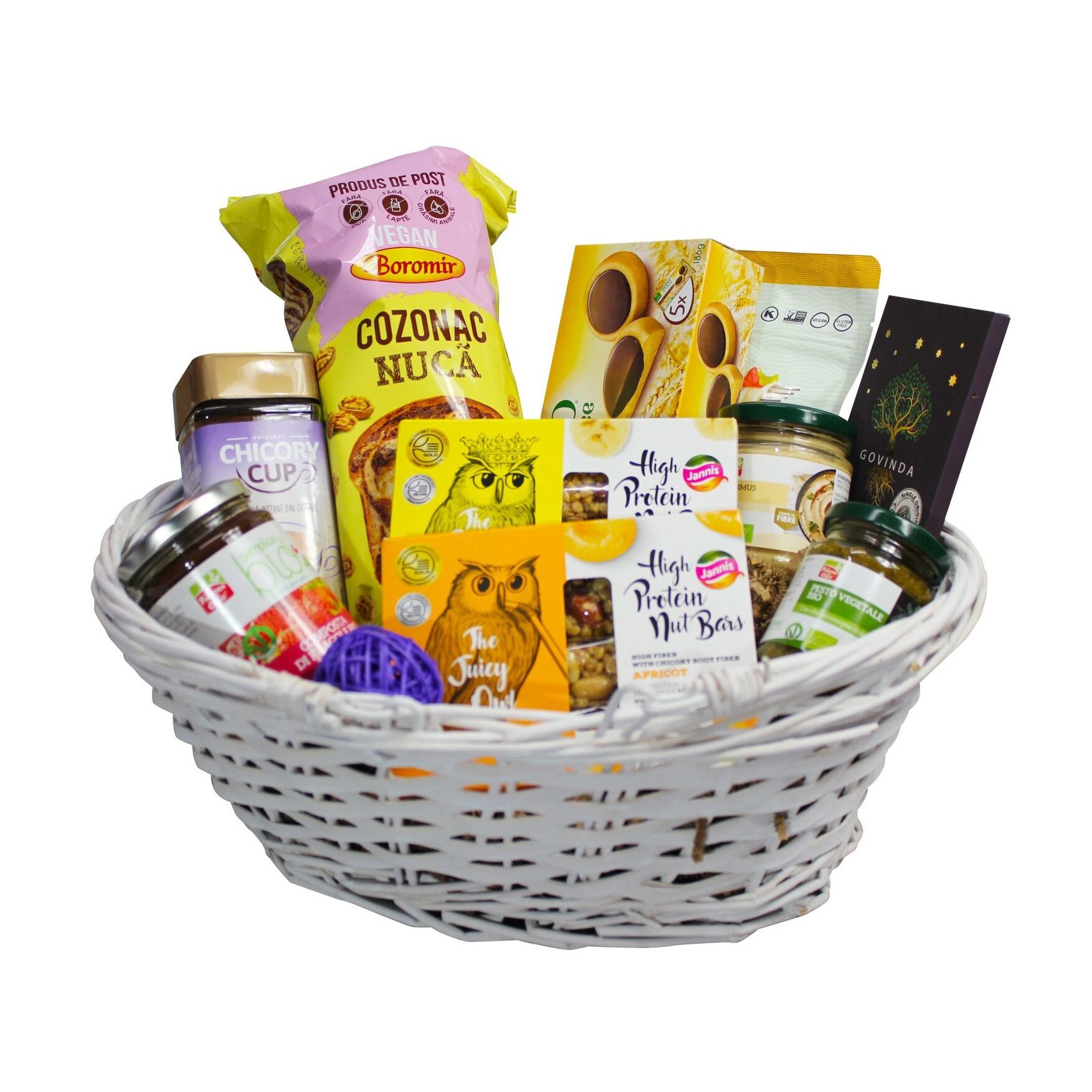 Cos Cadou cu 11 produse Vegan Gourmet - eMAG.ro