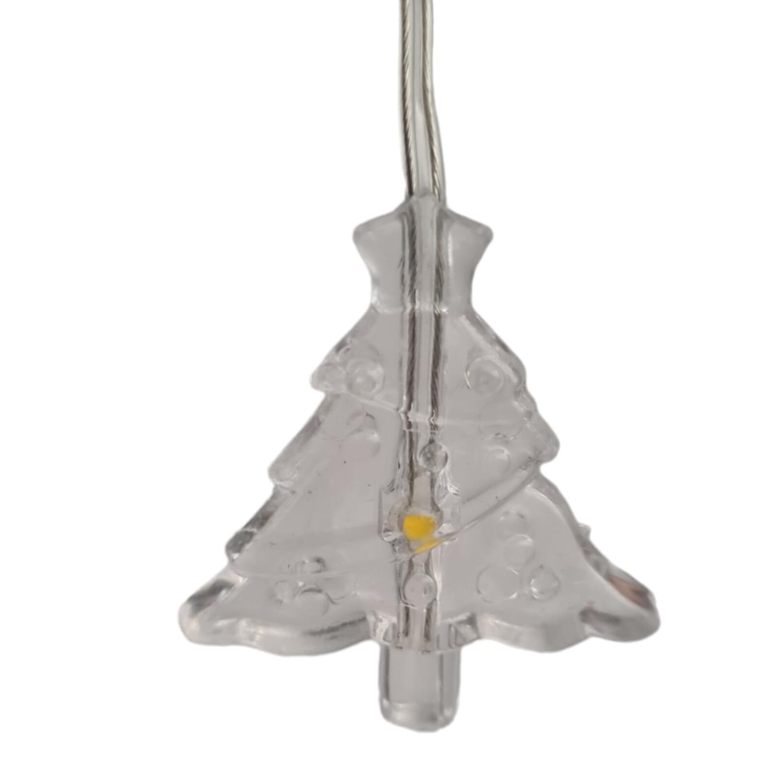 Instalatie luminoasa de Craciun tip Perdea franjurata cu figurine in ...