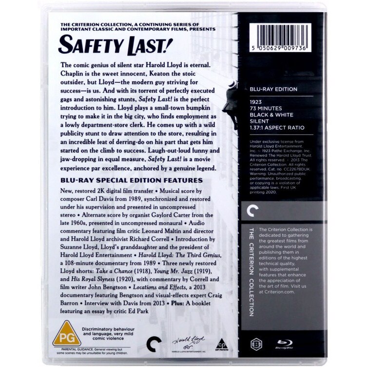Safety Last! [Blu-Ray] - eMAG.ro