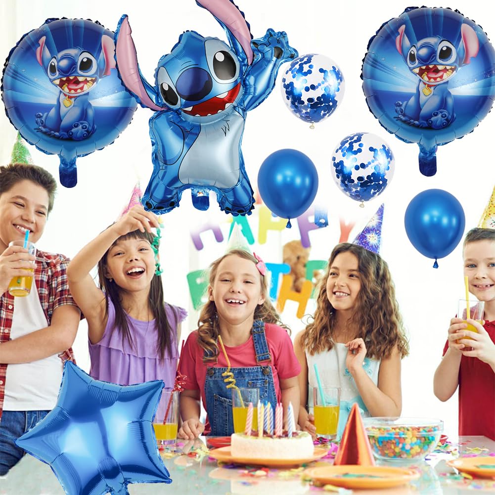 Set 5 baloane folie Stitch, It's Party Time, 60 cm - eMAG.ro