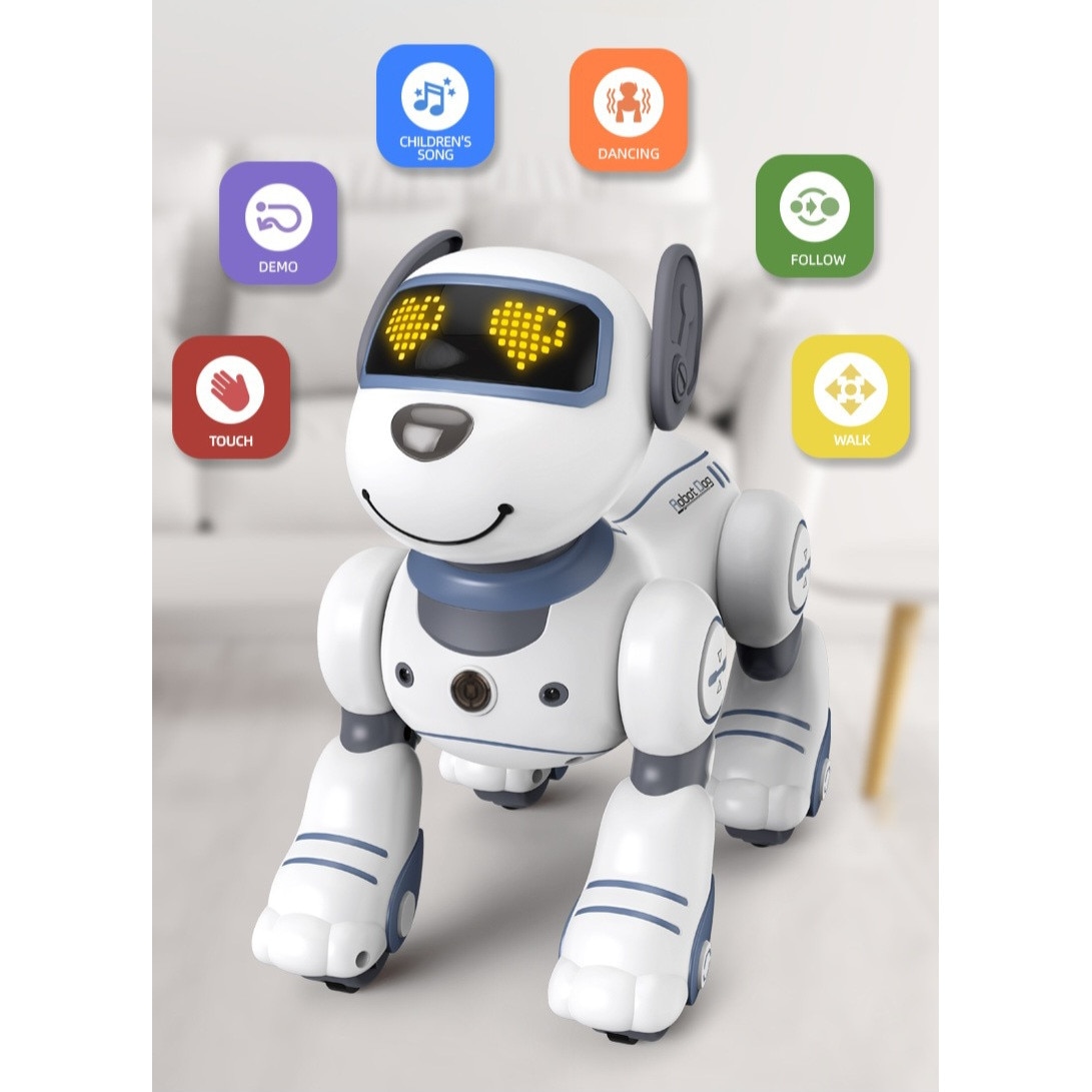 Egy Okos Robot Kutya Távirányítóval, Interaktív, Táncol, Énekel ...