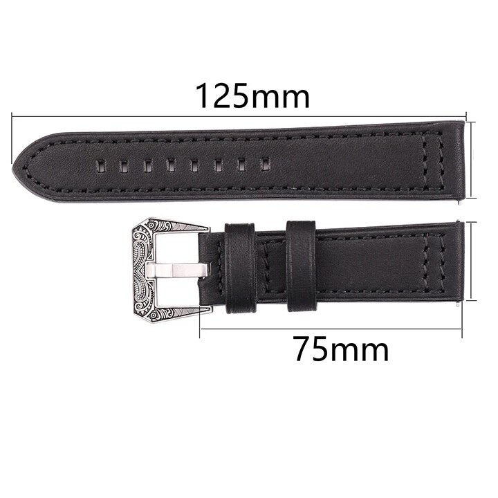 Curea ceas neagracatarama gravata 20mm - eMAG.ro