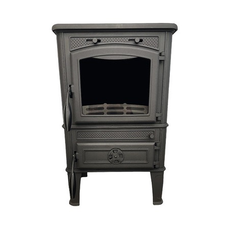 Soba Fonta Pe Lemne Lawa L Gri 10, 2 Kw 93, 2x54x48, 3 Cm - eMAG.ro