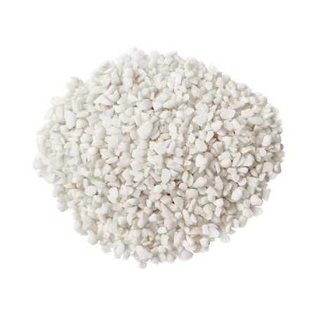 Pietris decorativ VENITIVO®, greutate 650 g, granulatie 2 - 3 mm, alb ...