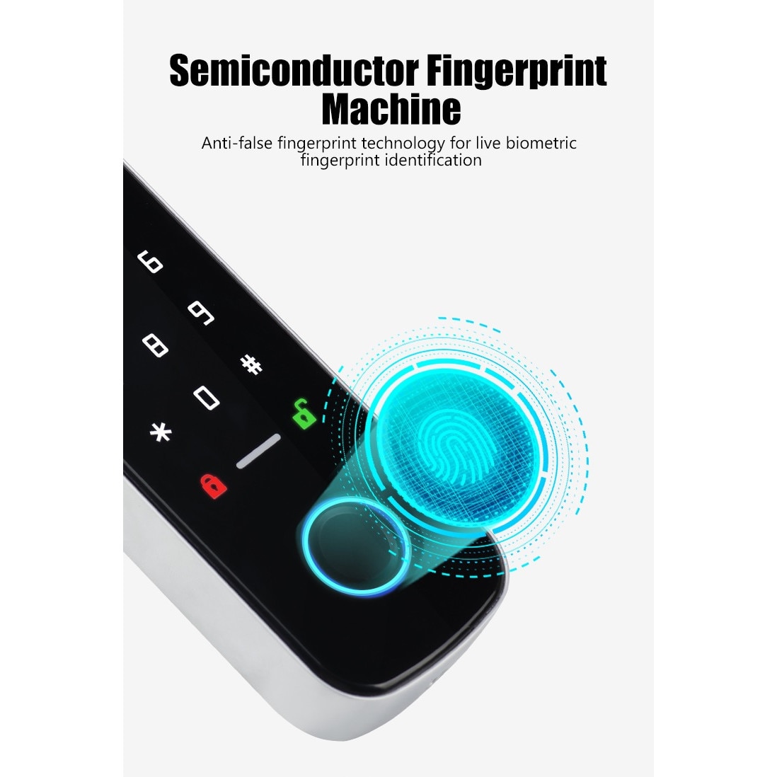 Kit acces digital, cu yala, wirelless, fara conectare la curent, acces ...