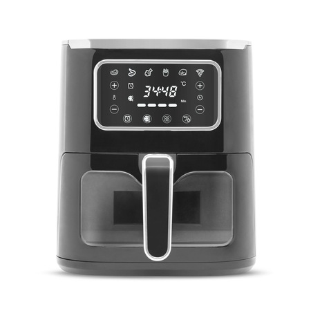 Bewello BW1002B Digitális érintőgombos forrólevegős olaj nélküli sütő ...