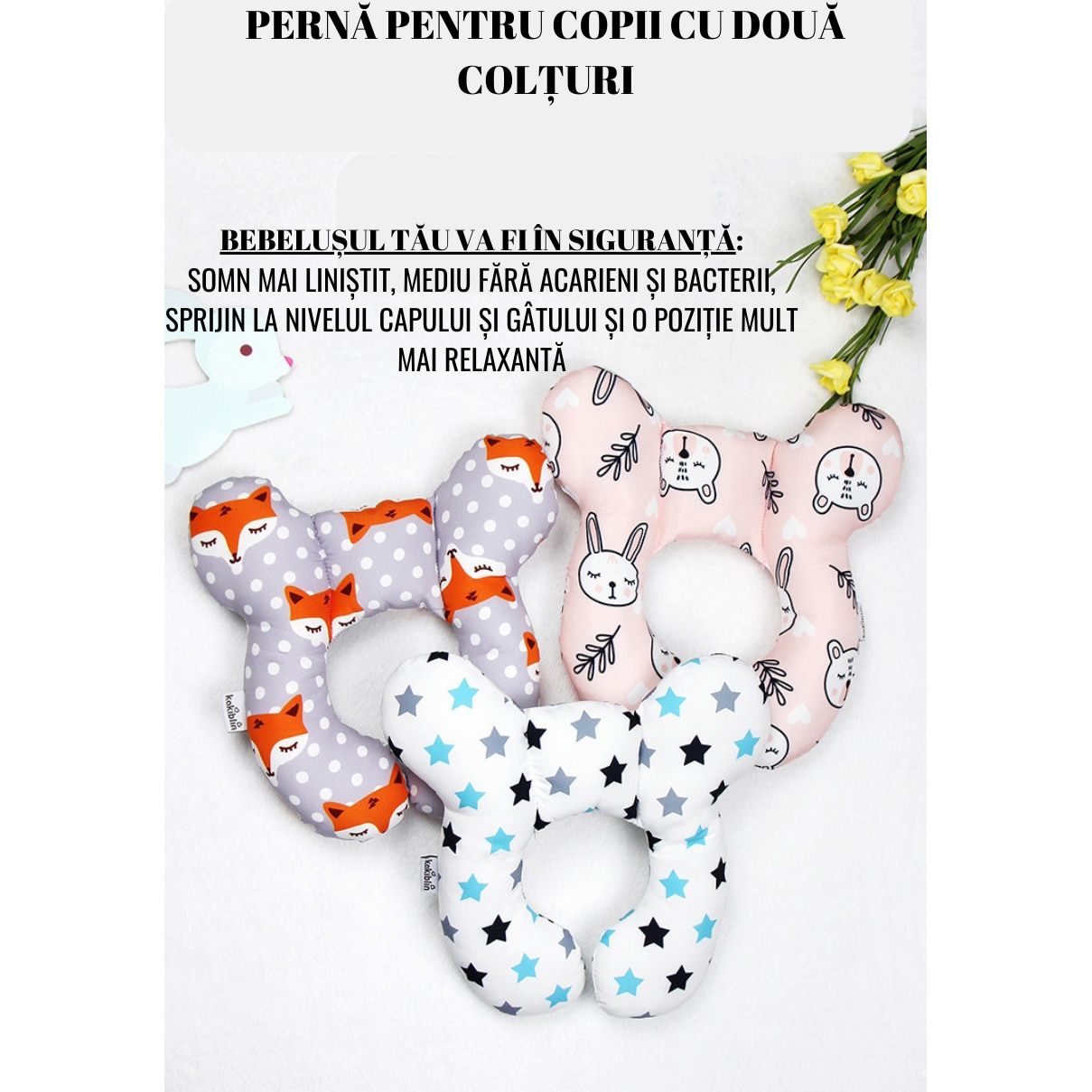 Perna cervicala de modelare pentru protectia capului bebelusului ...