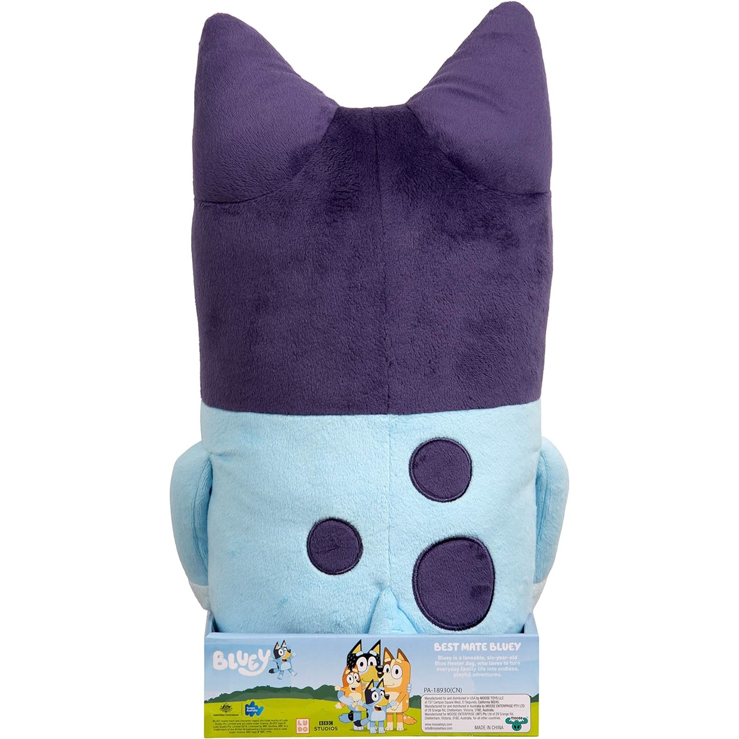 Jucarie de plus Bluey din desenele animate cu Bluey si Bingo, 18 Inch ...