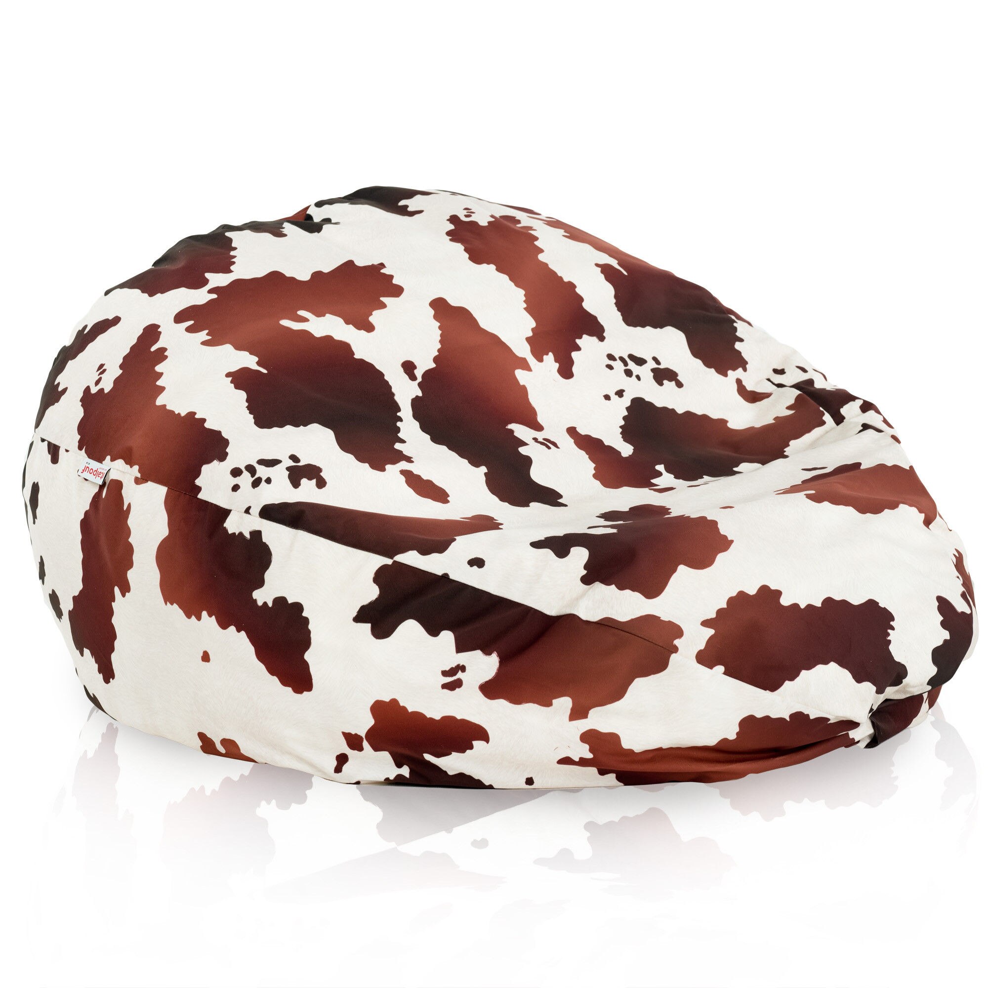 Fotoliu Puf, Italpouf, textil, alb/maro - eMAG.ro