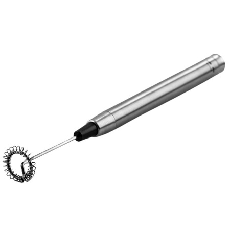 Mixer Spuma de Lapte Electric HASEPE, Otel Inoxidabil, Design Slim ...