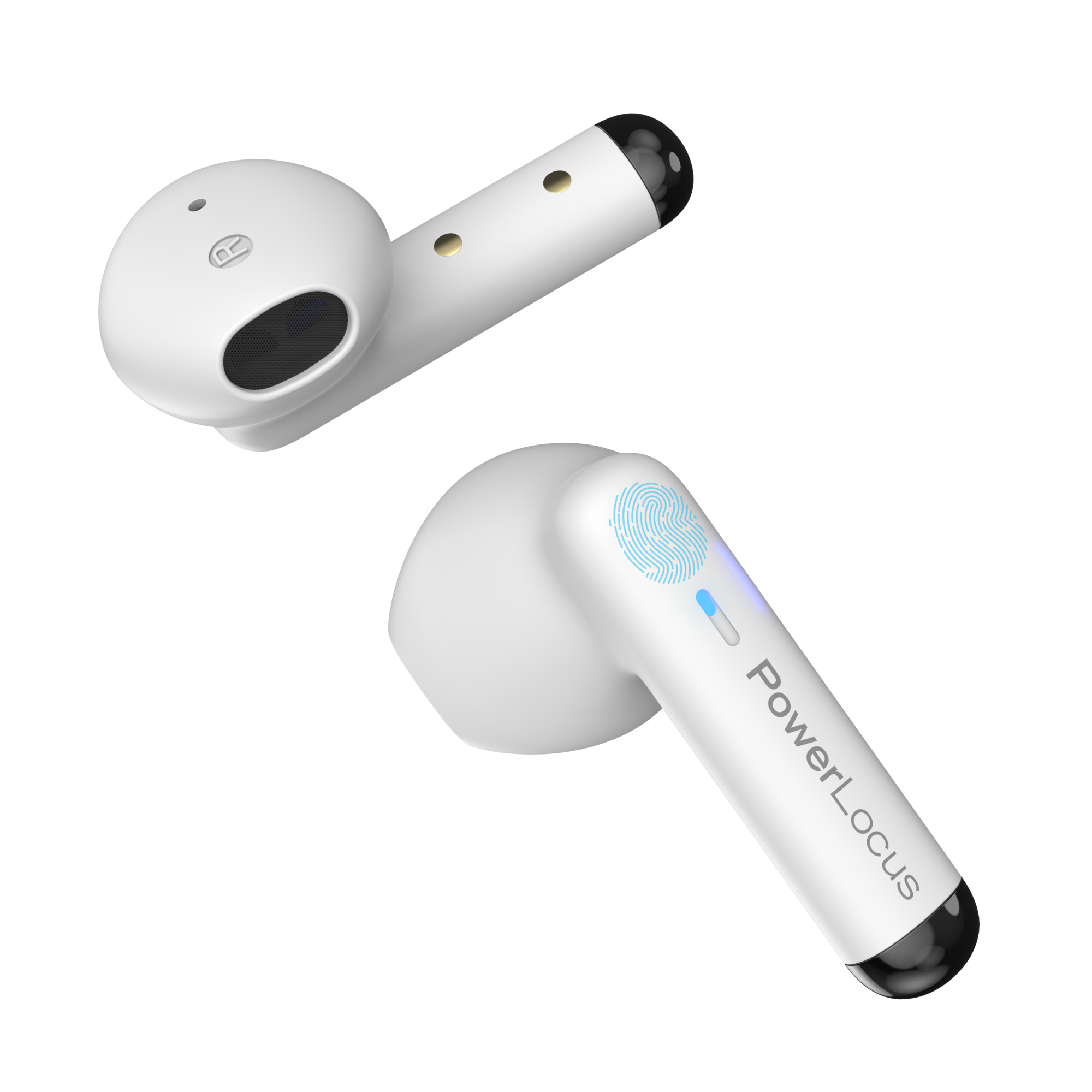 Casti Wireless, PowerLocus PLX1 Bluetooth, Alb - eMAG.ro