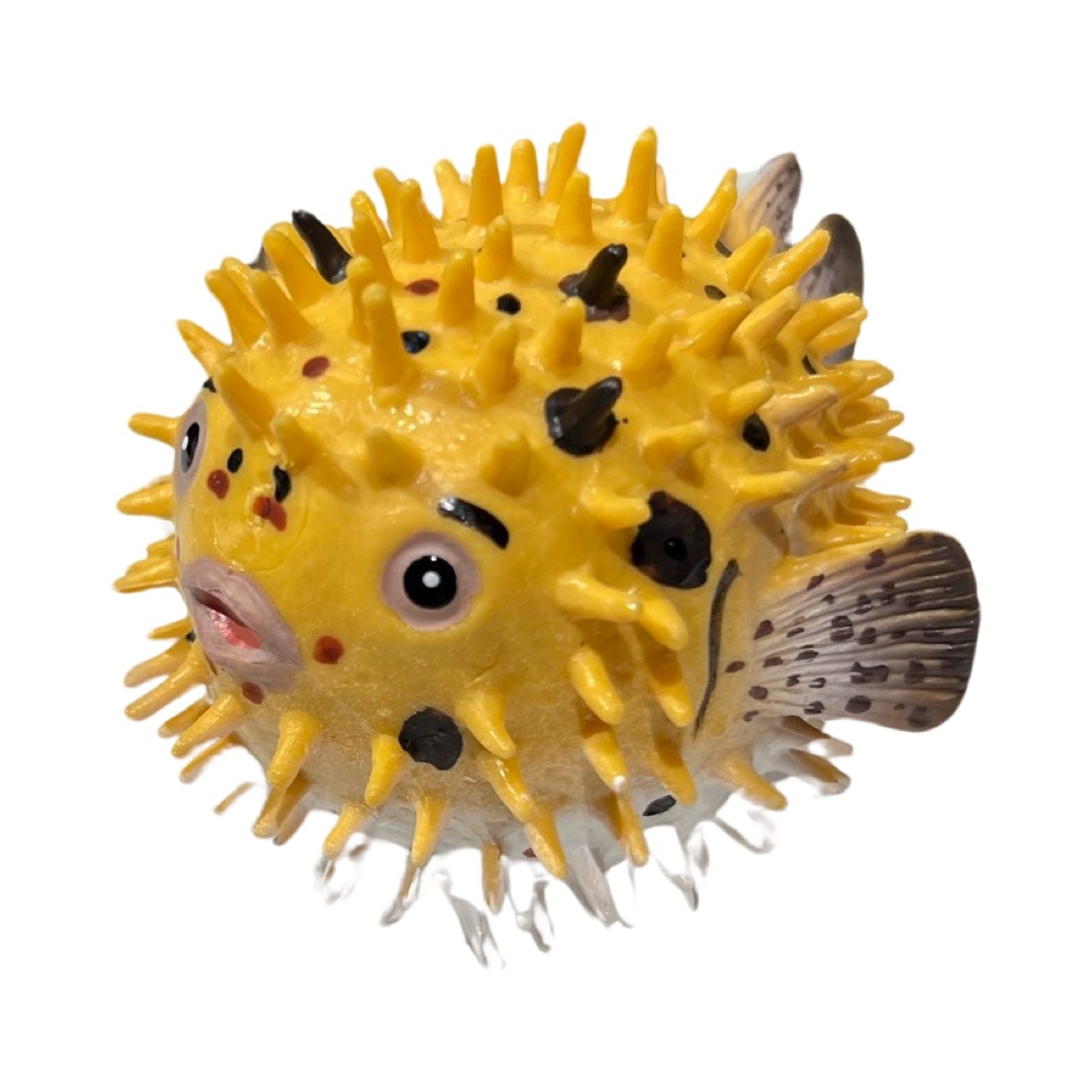 Figurina, din plastic, Pestele balon, 10 x 9 x 7 cm - eMAG.ro