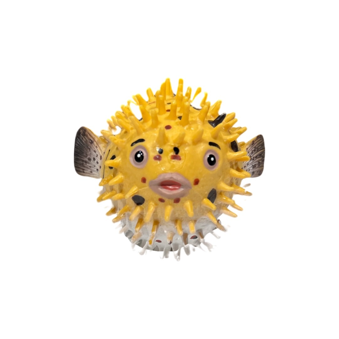 Figurina, din plastic, Pestele balon, 10 x 9 x 7 cm - eMAG.ro