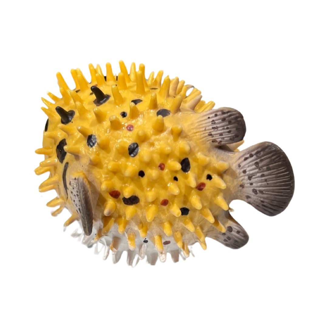 Figurina, din plastic, Pestele balon, 10 x 9 x 7 cm - eMAG.ro