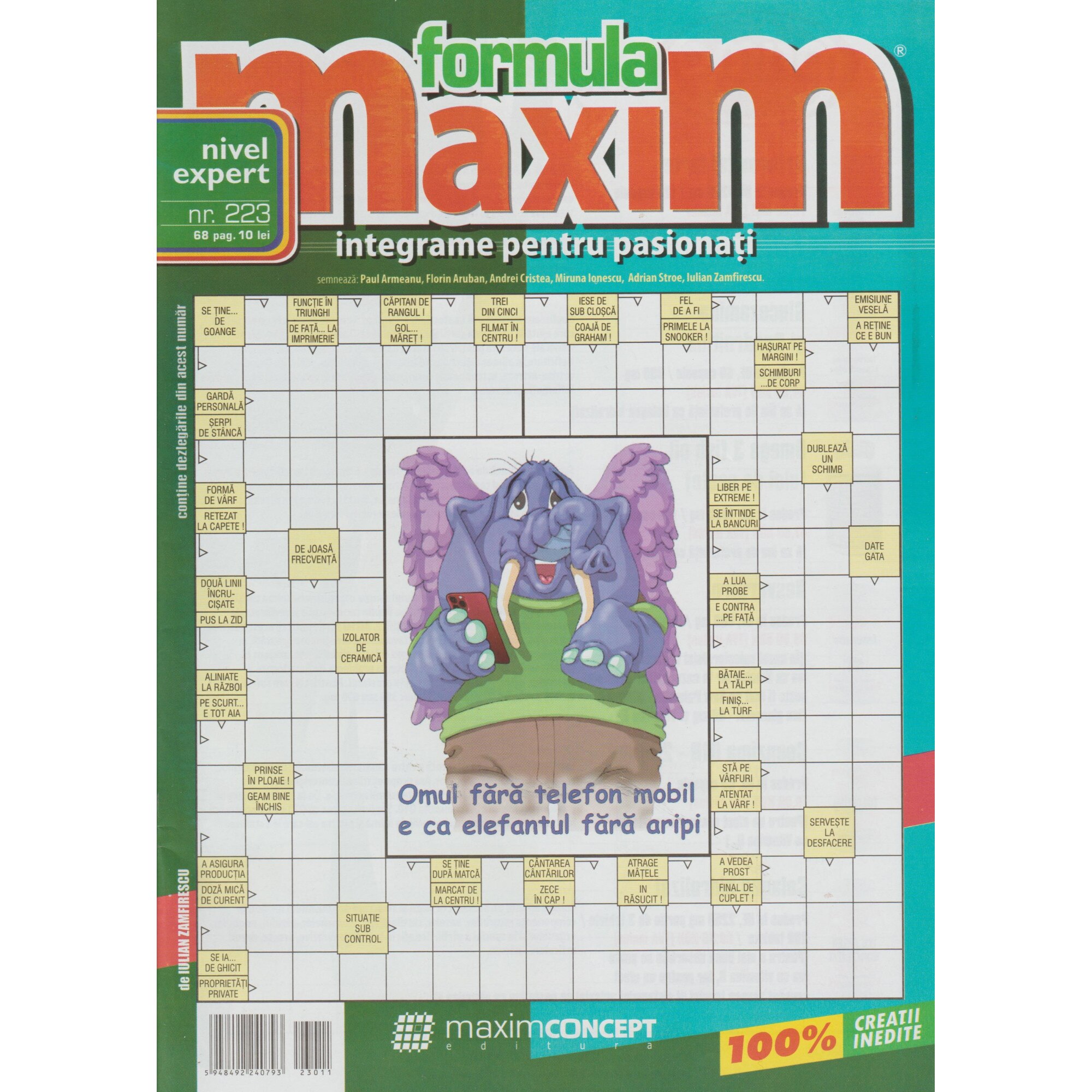 Integrame formula Maxim numarul 223 - nivel expert, Editura Maxim - eMAG.ro