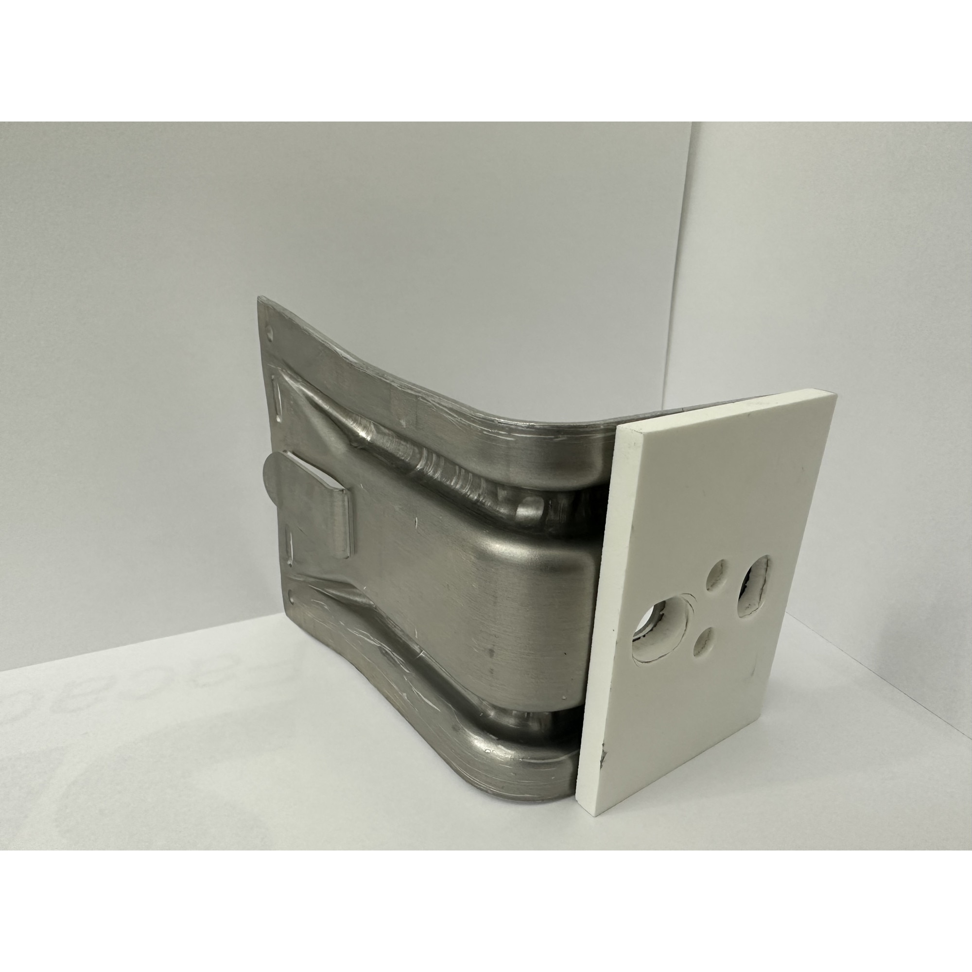 Consola fatada ventilata, Spidi Max, aluminiu, cu Termostop, 135x80 mm ...