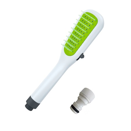 Set Perie-Cap de dus RealVDM®, cu Adaptor Furtun de Gradina, pentru ...
