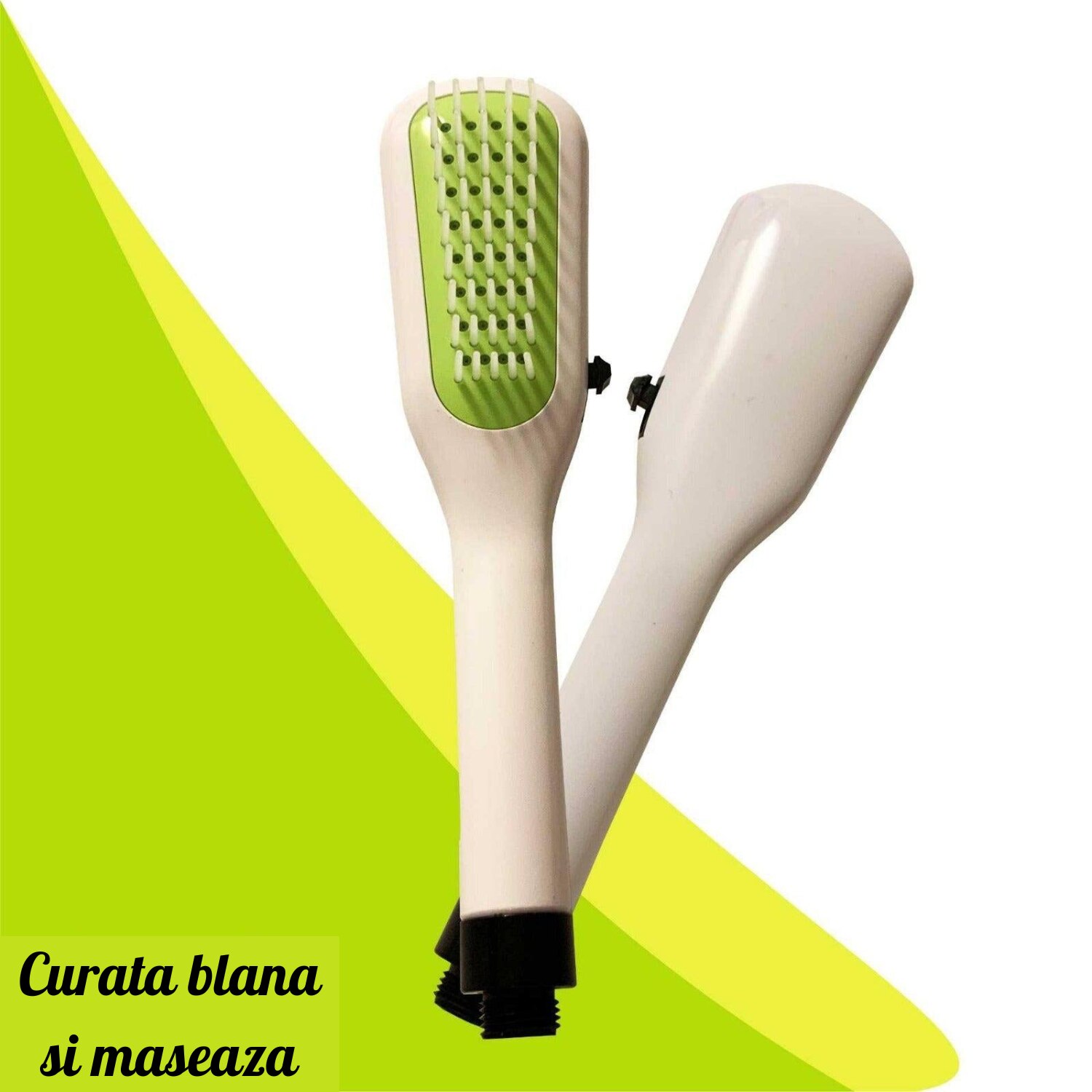 Set Perie-Cap de dus RealVDM®, cu Adaptor Furtun de Gradina, pentru ...