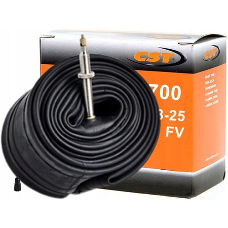 Camera roata bicicleta CST, 700x18-25C, valva Presta 48mm - eMAG.ro