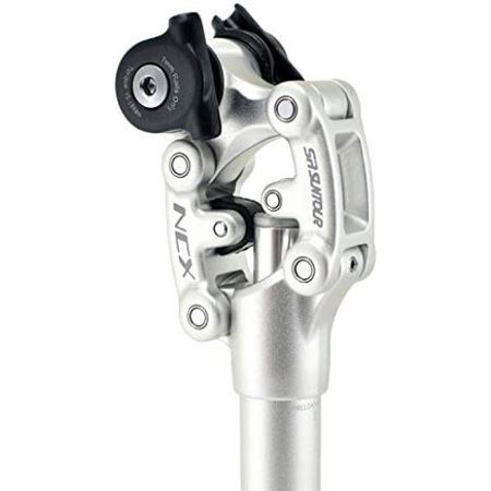 SCAUN SUSPENSION SAC 27.2 SR SUNTOUR, ALUMINIU, ARGINTIU - eMAG.ro