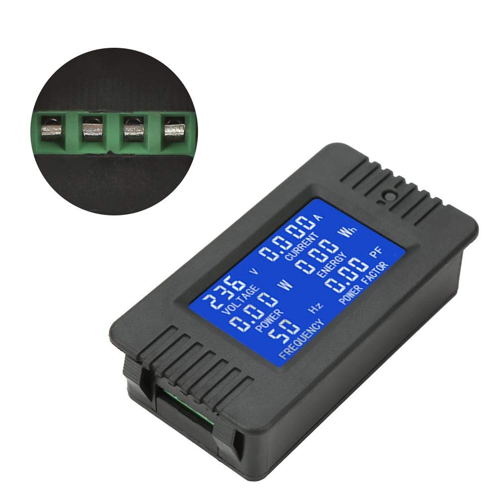 Panelmetru combinat, Wattmetru digital de panou cu transformator inclus ...