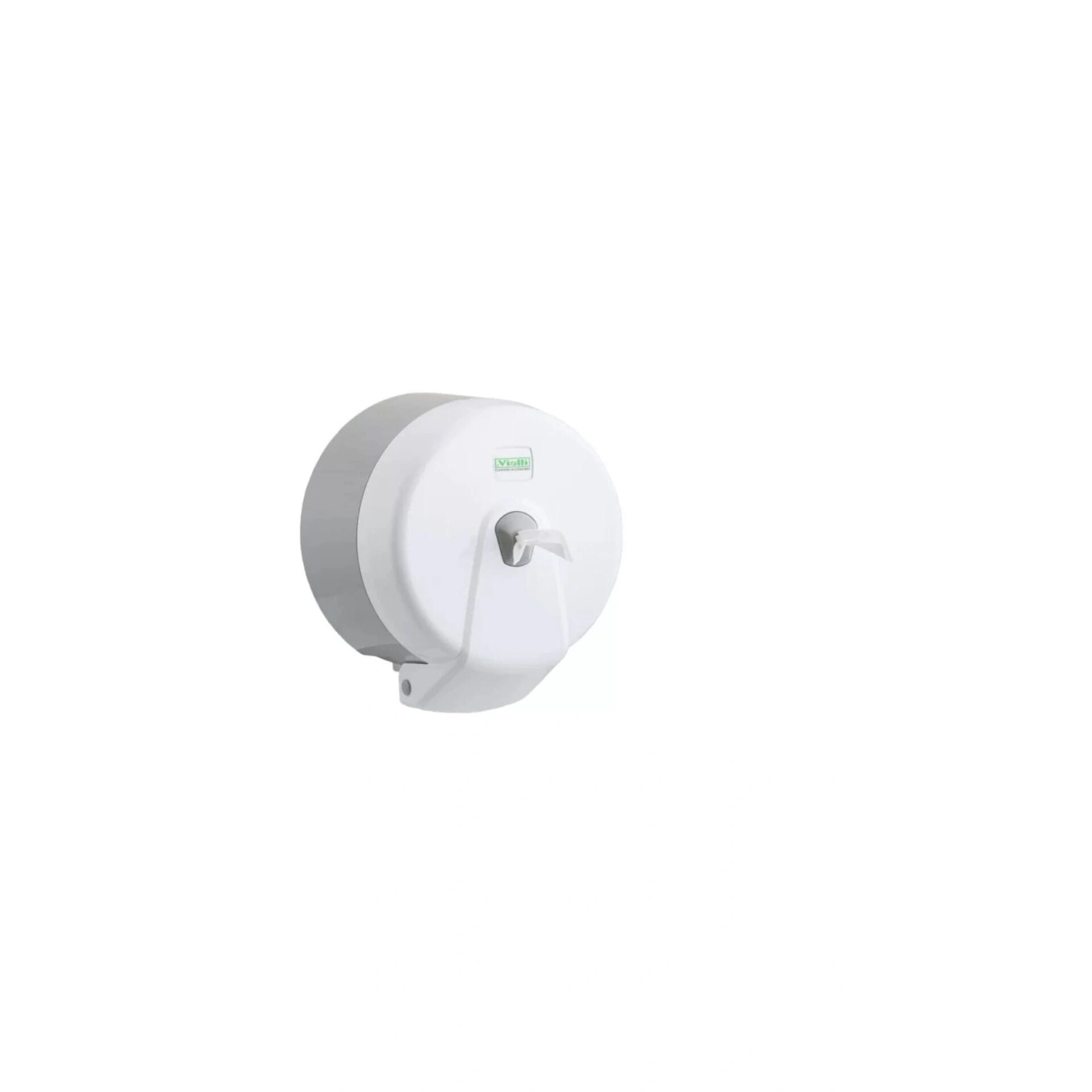 Dispenser hartie mini jumbo white pentru rola hartie igienica de 11.5 ...