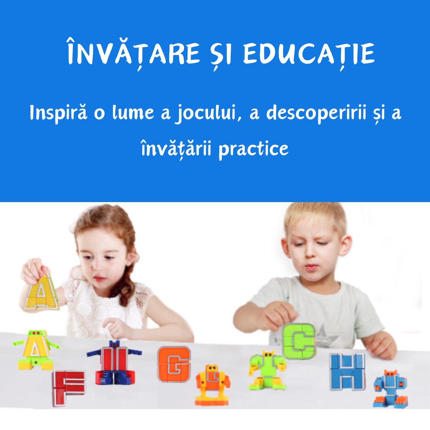 Jucarie educativa, Simply Joy, cu activitati prescolare alfabet cu ...