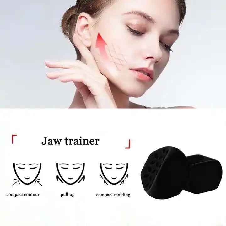 Set 6 Jaw Muscle Trainer, Silicon, Multicolor - eMAG.ro