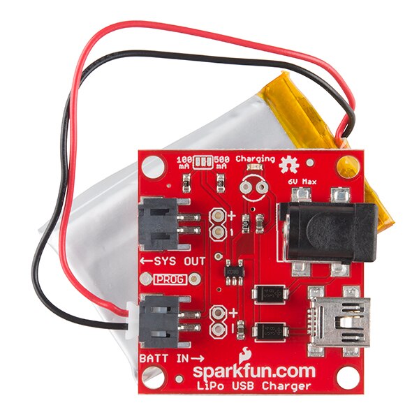 Modul USB Incarcator LiPo, Sparkfun, 1 Celula - eMAG.ro