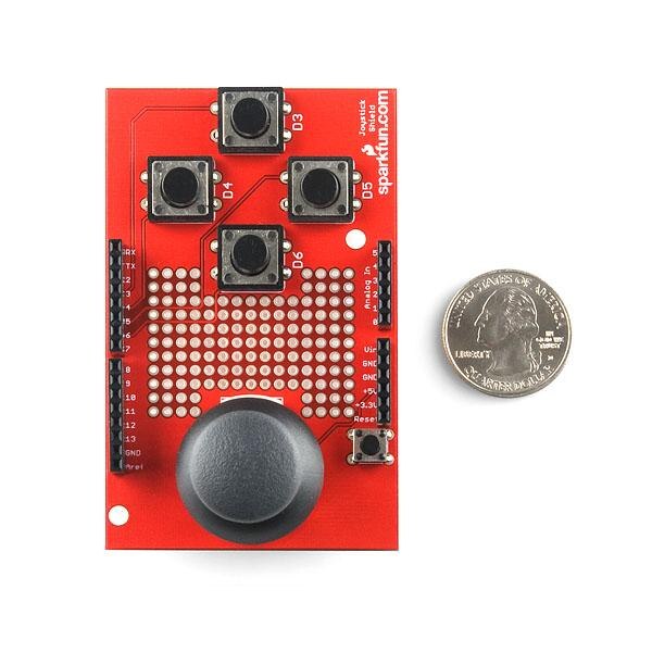 Shield Joystick, Sparkfun, compatibil Arduino - eMAG.ro