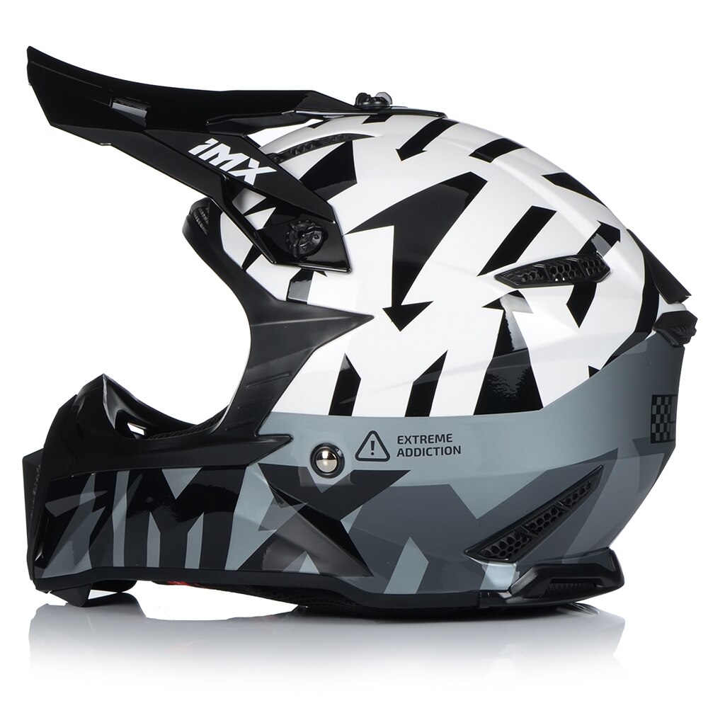 Casca Moto, IMX FMX, Enduro Cross, Verde/Gri, ABS, L 59-60 cm - eMAG.ro