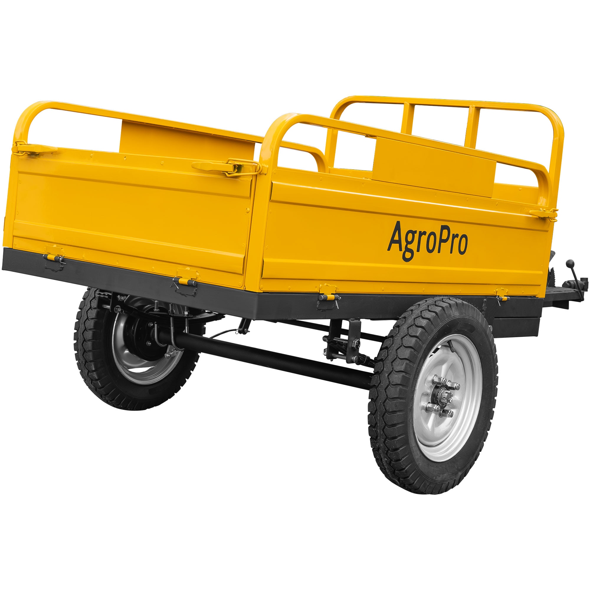 Remorca AgroPro REM 550, capacitate max 550 kg, roti 4.00-12 ...