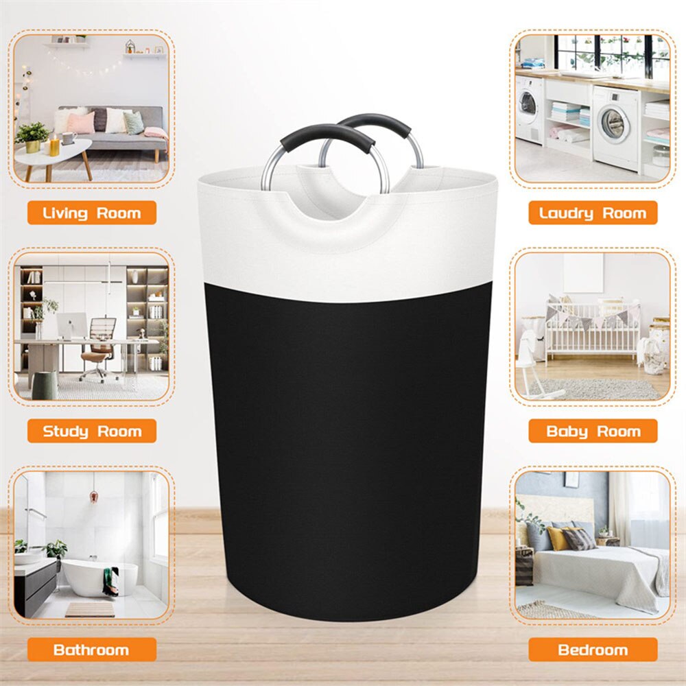 Cosuri de rufe pliabile de 90 l, impermeabile cu manere din aluminiu ...