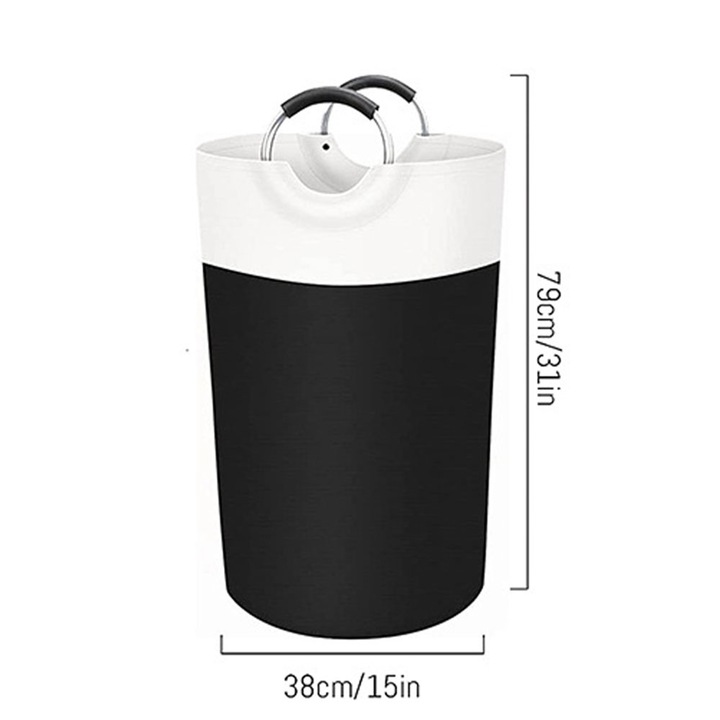 Cosuri de rufe pliabile de 90 l, impermeabile cu manere din aluminiu ...