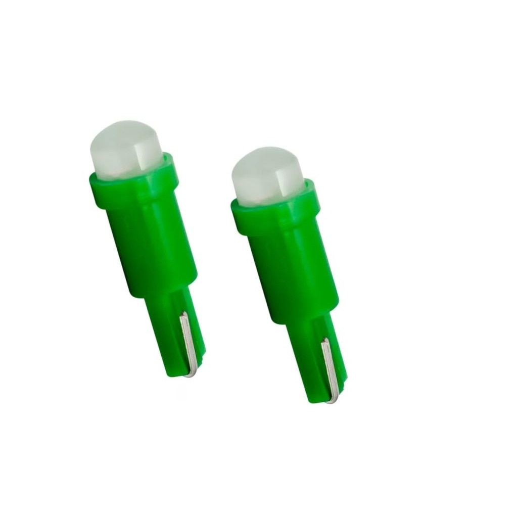 Set 2X Becuri Auto, T5, LED, 12V, 2W, Pentru Bord, Butoane, Clima ...