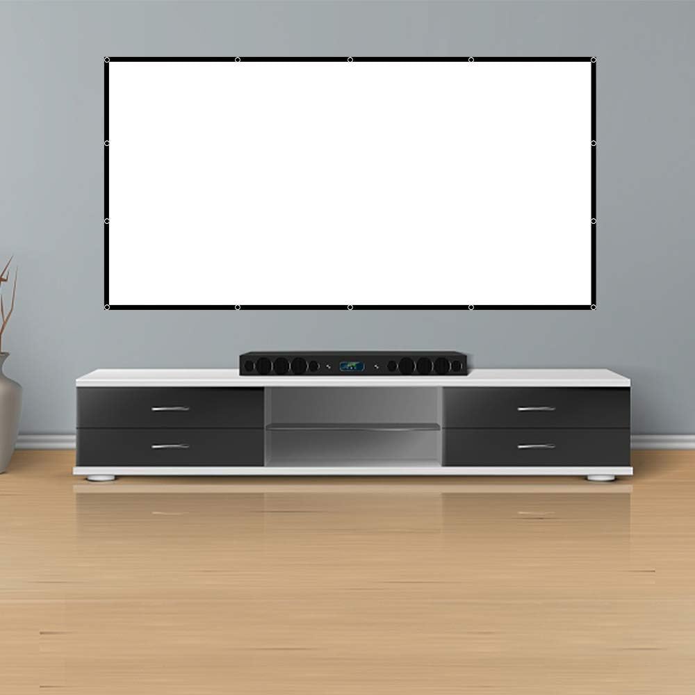 Ecran de proiectie, Daladen, 100 inchi, 16:9, Alb - eMAG.ro