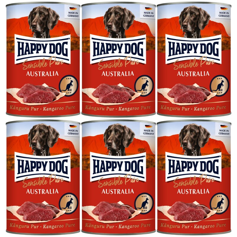 Set de 6x Canine Australia, Kangaroo, 400g - Snack, tratament pentru ...