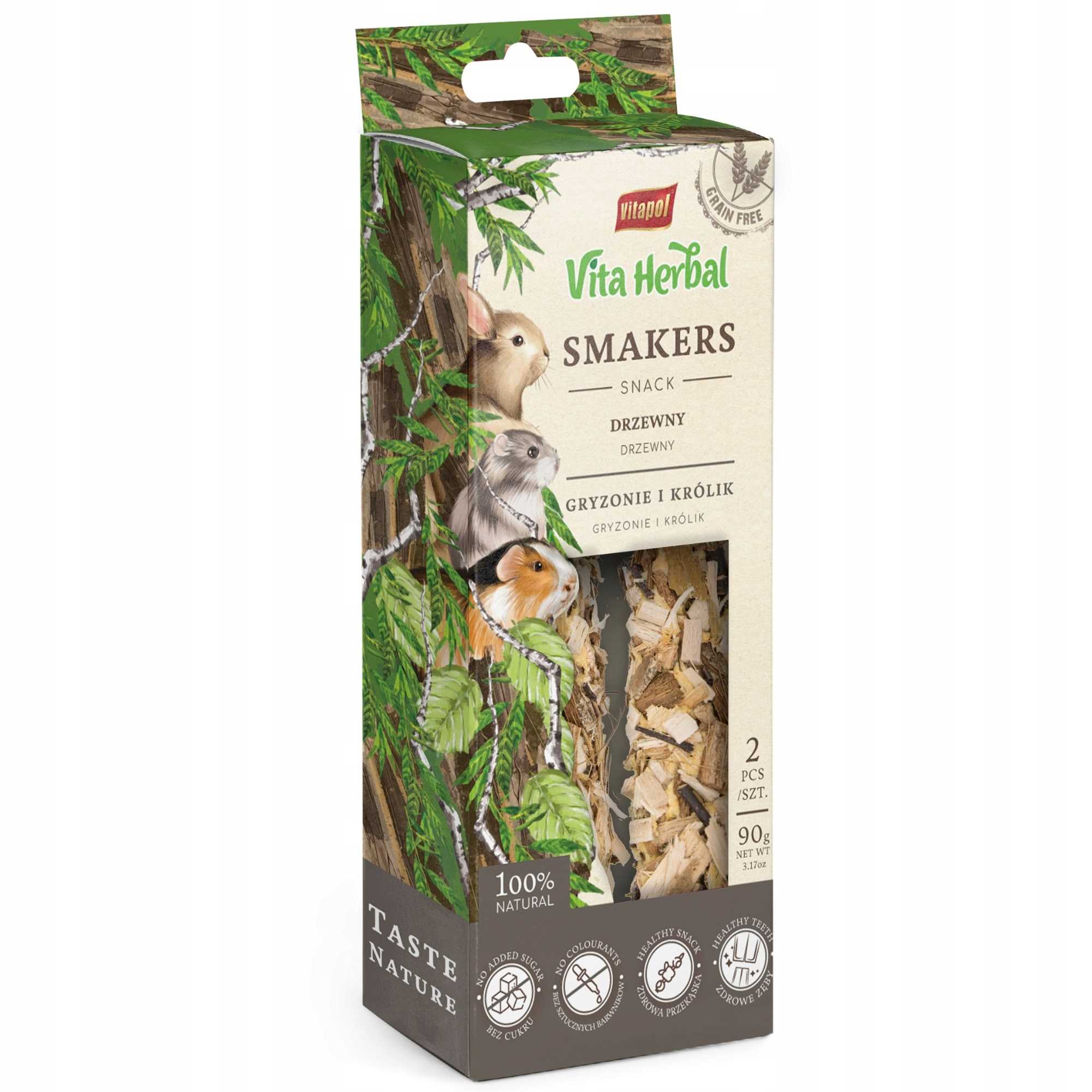 Set de 6 Smakers pentru rozatoare si iepuri, mix de arome, gustare ...