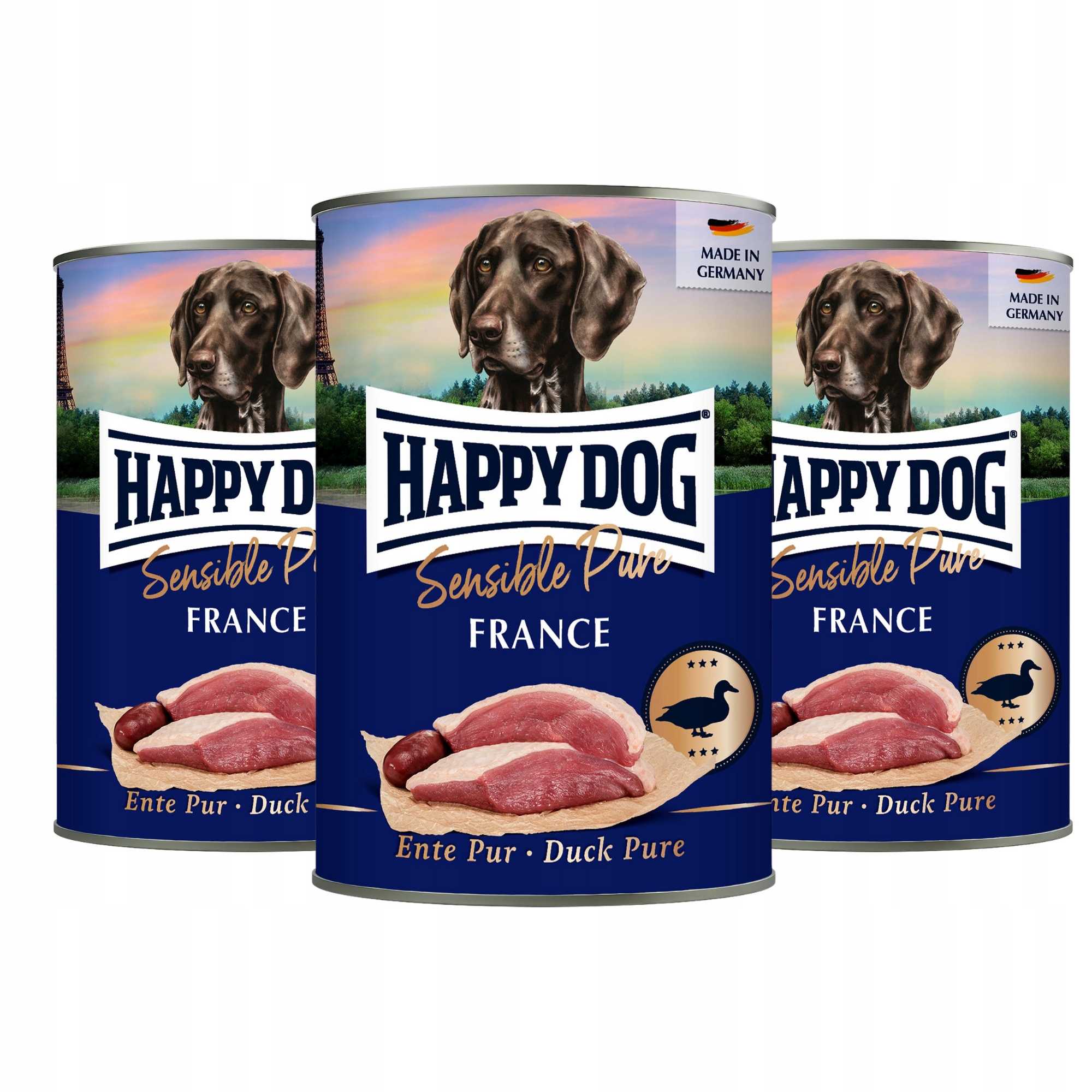 Set de 3x, Canine France, Rata, 400g, snack, tratatie, hrana pentru ...