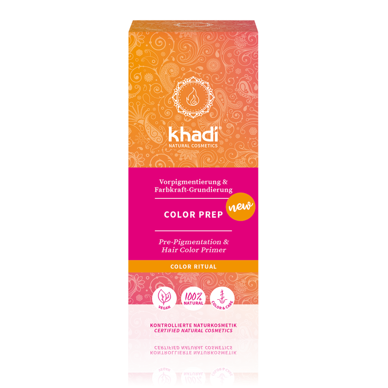 Baza pentru colorarea parului in doua etape, KHADI, 100g - eMAG.ro