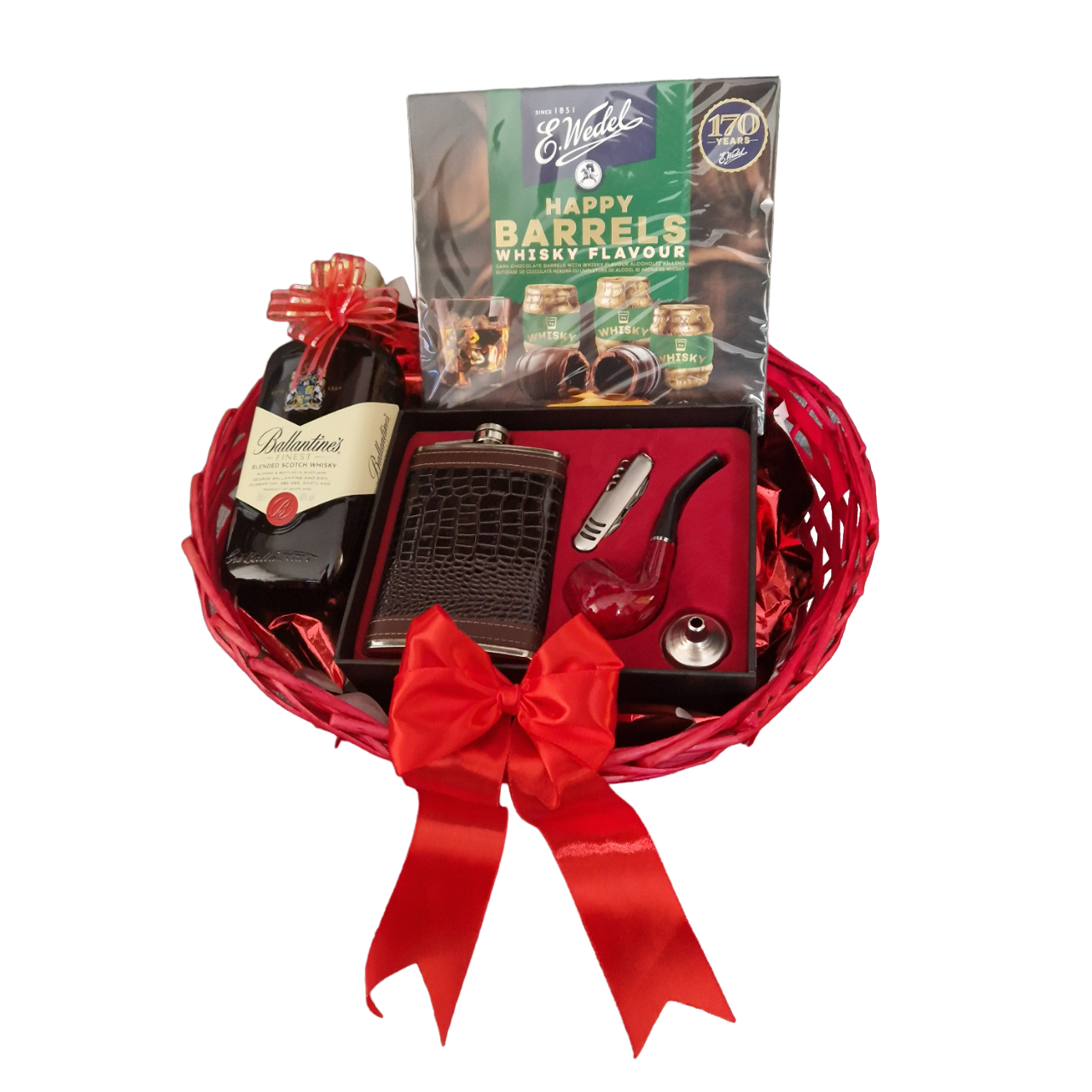 Set cadou pentru barbati Sarbatori Tandre, cu Set Cadou Plosca Metalica ...