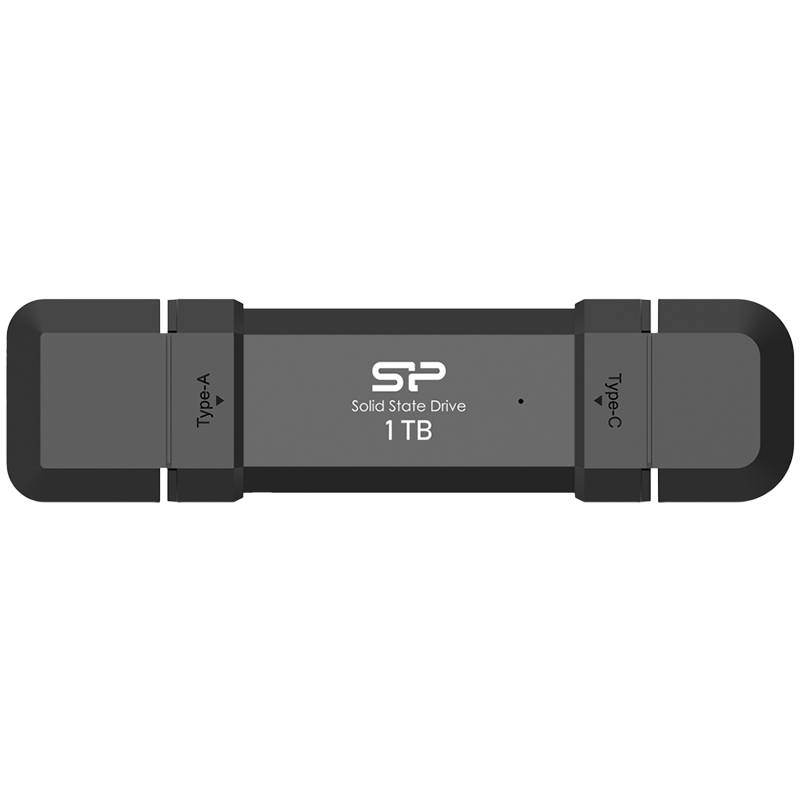 Външен SSD Silicon Power 1TB DS72 Dual USB-C/USB 3.2 Gen 2, Portable ...