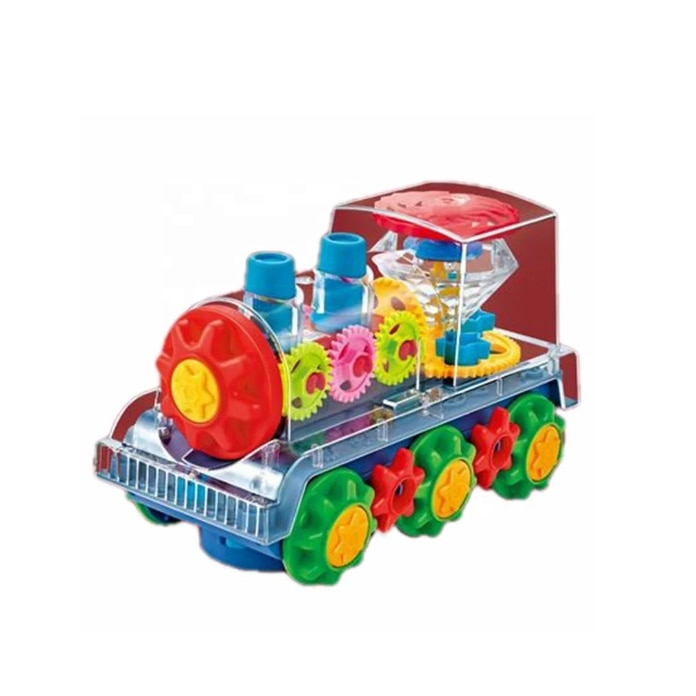 Jucarie interactiva, Trenulet muzical si cu lumini stroboscopice, Bubu ...