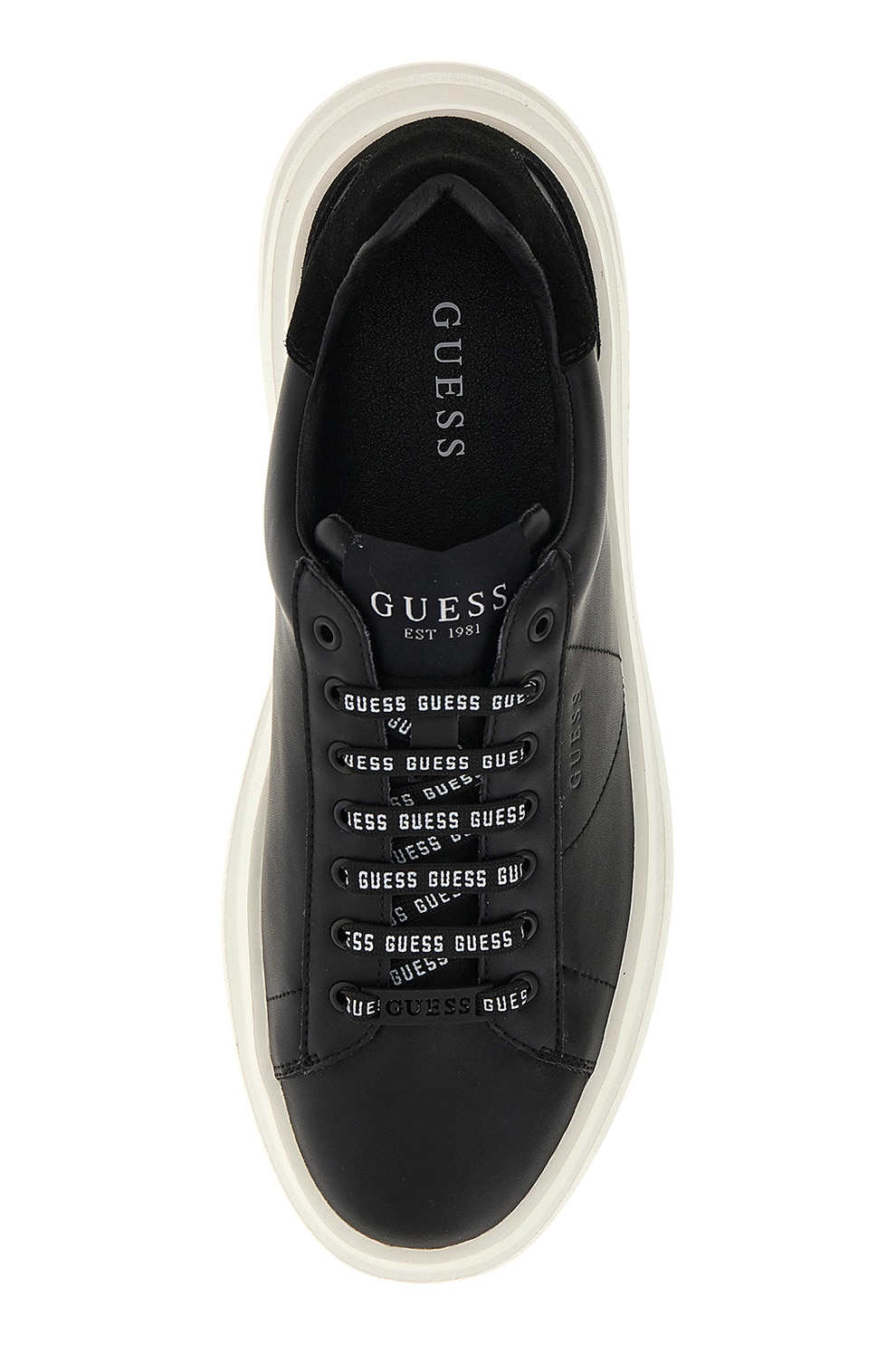Guess, Pantofi sport cu insertii de piele intoarsa - eMAG.ro