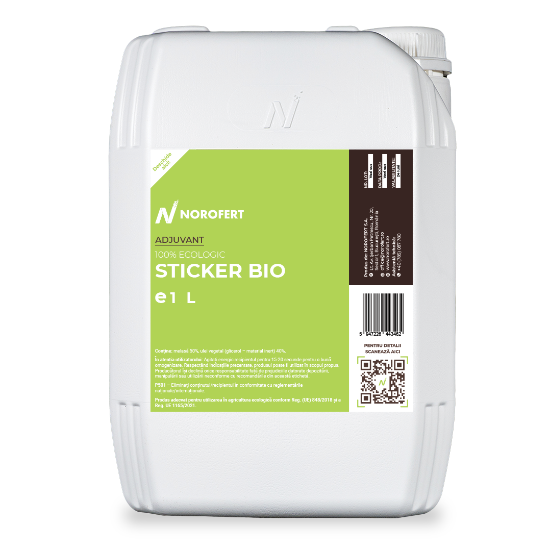 Adjuvant ecologic, 1 L - Sticker Bio - eMAG.ro