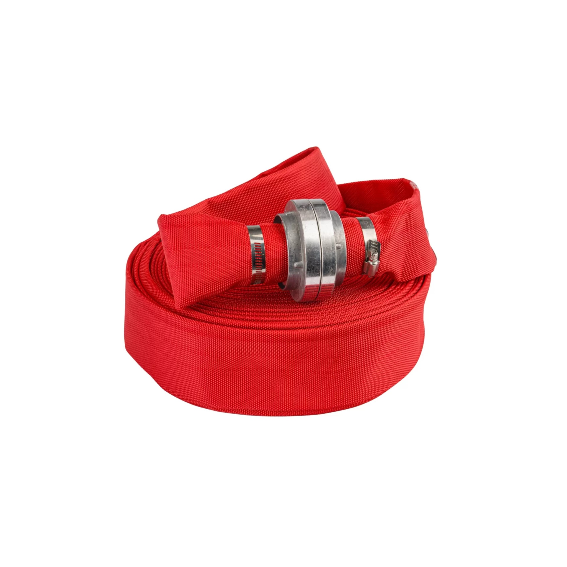 Furtun tip pompier cu conector, 2", 30 m, 8 bar, Red Technic RTWS0068 ...
