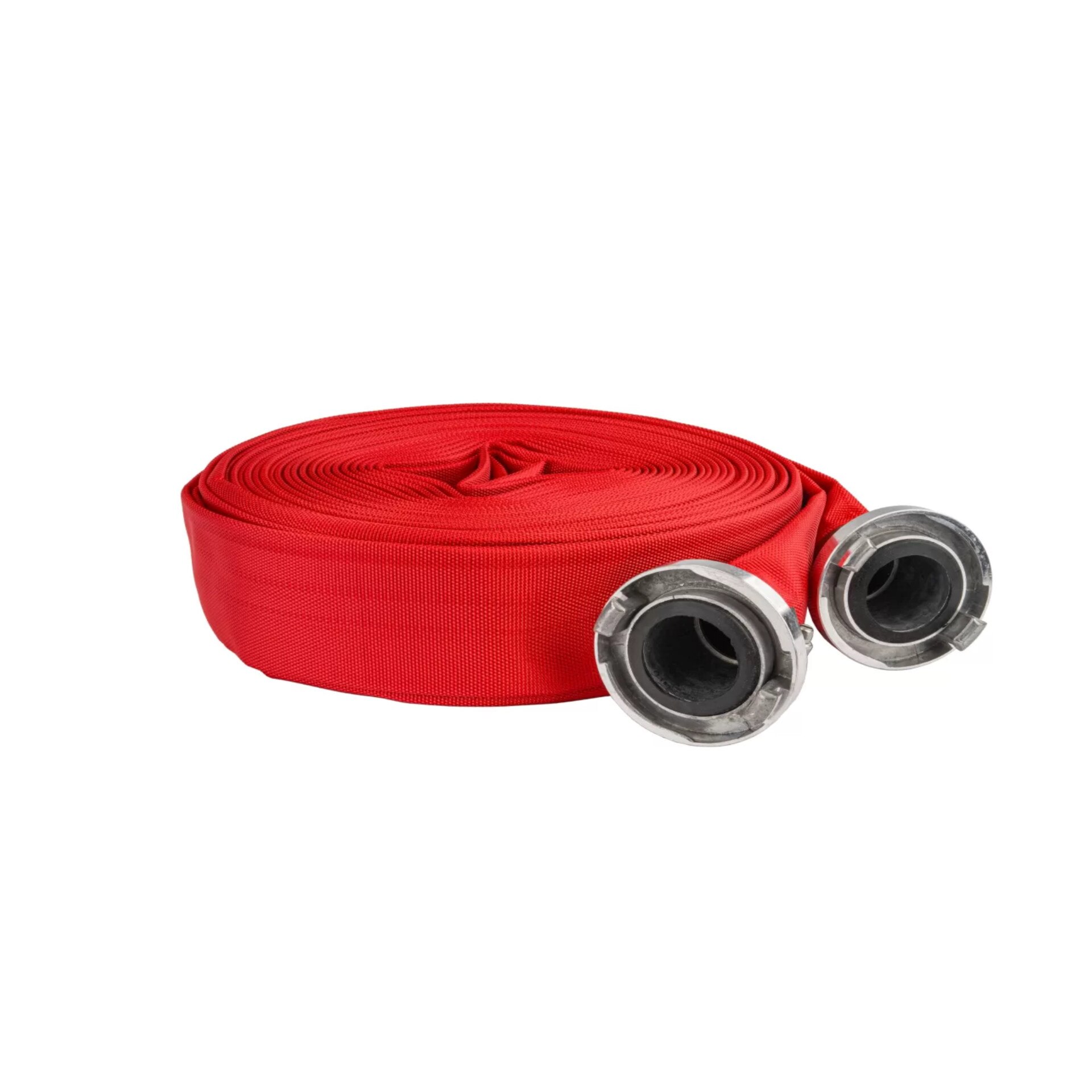 Furtun tip pompier cu conector, 2", 30 m, 8 bar, Red Technic RTWS0068 ...